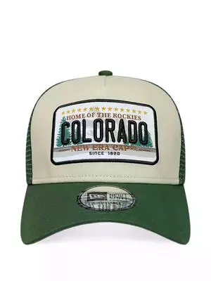 New Era Licence Plate Trucker Cap - Green
