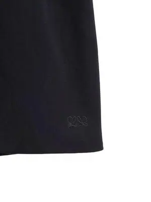 Loewe Balloon Anagram-embroidered Flared Mini Skirt