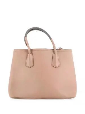 Prada Cuir Double Saffiano Leather Medium Tote Bag