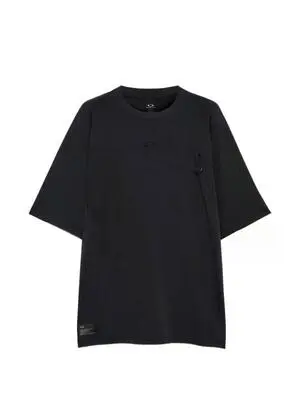 Oakley Fgl Union Ss Logo-embroidered T-shirt - Black