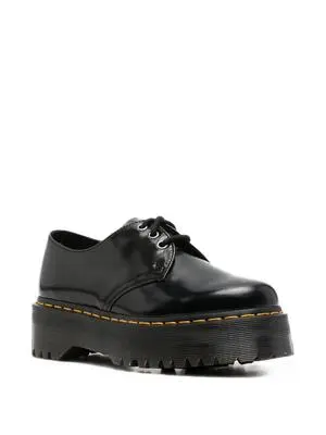 Dr. Martens 1461 Quad Derby Shoes - Black