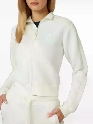 Guess Logo-patch Zip-up Sweatshirt