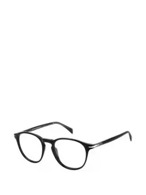 DB EYEWEAR BY DAVID BECKHAM Round-frame Glasses - Black