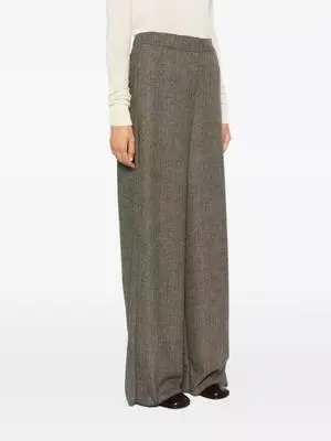 I BLUES Herringbone-pattern Trousers