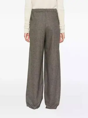I BLUES Herringbone-pattern Trousers