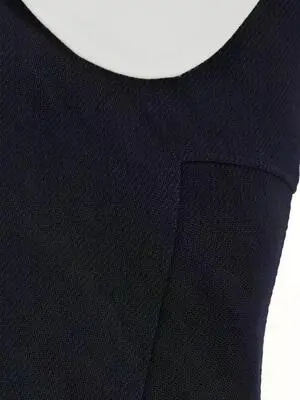 SHUSHU/TONG Peter Pan Collar Sleeveless Mini Dress