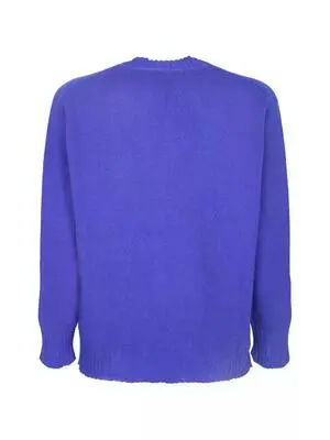 AMARANTO Ribbed-trim Sweater