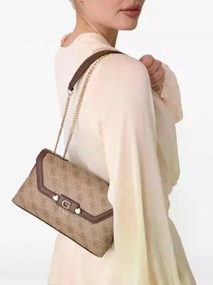Guess Lindsey Logo-print Cross Body Bag