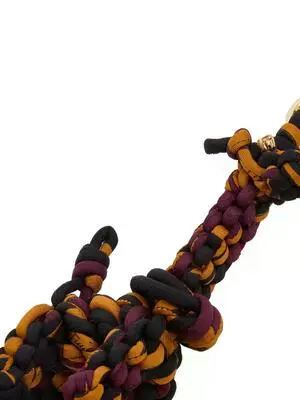Emilio Pucci Labirinto-print Silk Giraffe Charm
