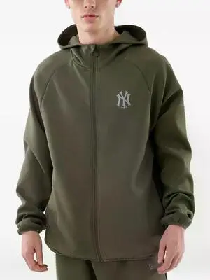 New Era New York Yankees Core Plus Fz Zip-up Hoodie - Green