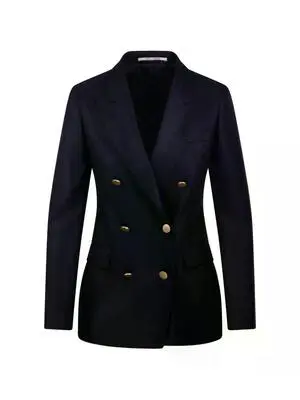 Tagliatore Double-breasted Peak-lapels Blazer