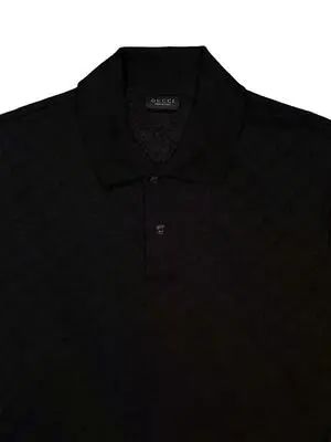 Gucci Polo S/s Mix Polyamide - Black