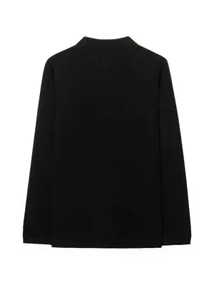 Shanghai Tang Frog-fastening Cardigan - Black