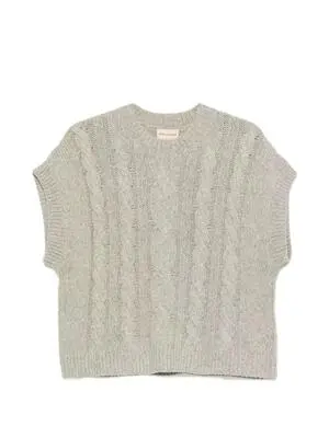 STELLA NOVA Cable-knit Vest