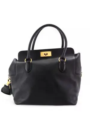 Hermès Toolbox Bag Swift 26 Satchel - Black