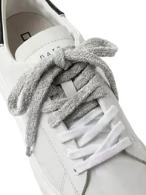 D.a.t.e. Sfera Logo-print Leather Sneakers - White