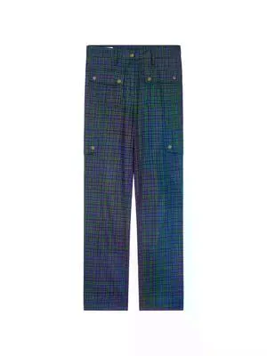 Dries Van Noten Slim-leg Cotton Flannel Pants