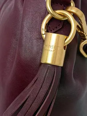 TWINSET Tassel-detail Ruched Shoulder Bag