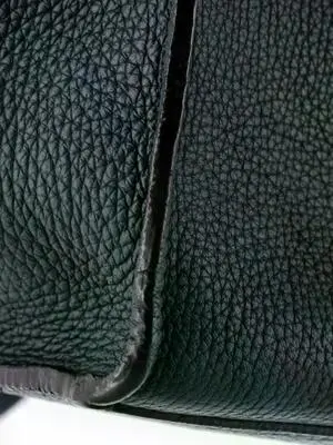 Celine Big Bag Grained Calfskin Small Satchel - Green