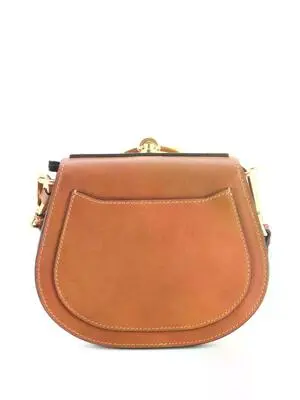 Chloé Nile Leather Small Crossbody Bag - Brown