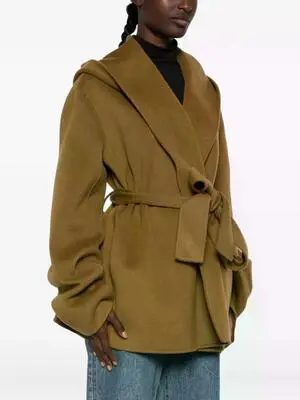 Altuzarra Hooded Belted Coat
