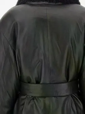 ROTATE BY BIRGER CHRISTENSEN Bonded-leather Jacket