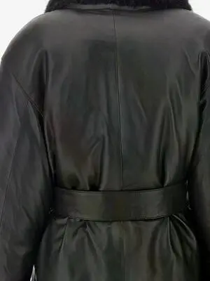 ROTATE BY BIRGER CHRISTENSEN Bonded-leather Jacket
