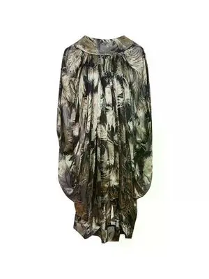 Zimmermann Ascent Burnout Peacock-print Top