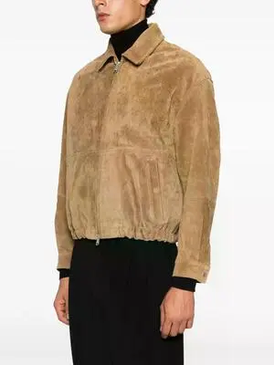 ARMA Maddox Suede Zip-up Jacket