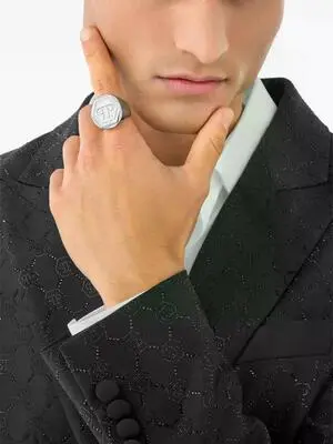 Philipp Plein Edge Hexagonal Ring