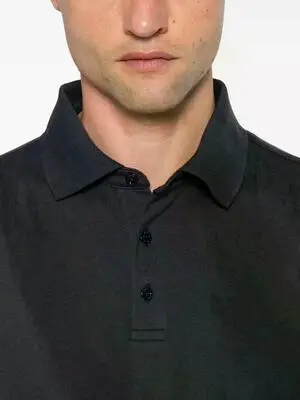 Herno Long-sleeve Polo Shirt - Blue