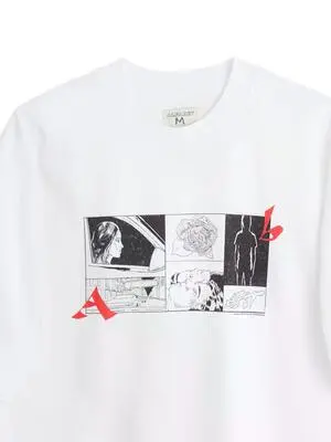 ALFABET Tee Storyboard-print T-shirt