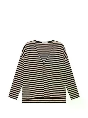 Malìparmi Soft Touch Striped Cardigan - Neutrals