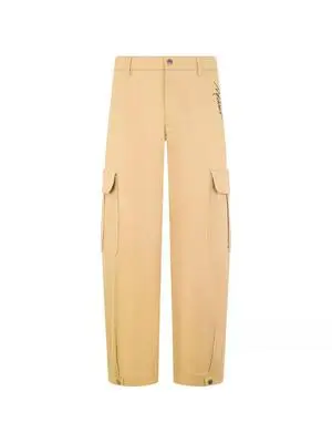 Moschino Cargo-pocket Trousers - Neutrals