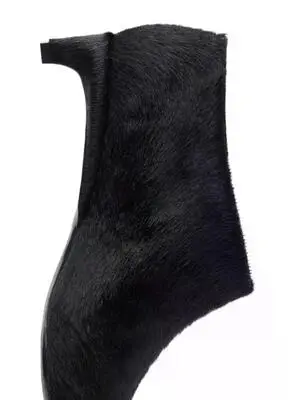 Loulou De Saison Anok Square-toe Ankle Boots - Black