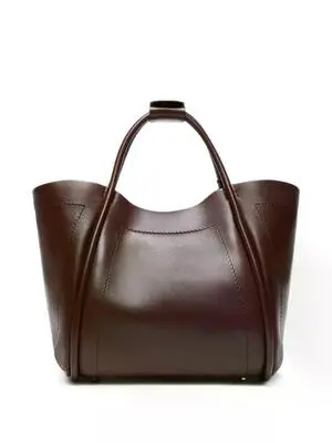 Max Mara Marine Leather Tote Bag