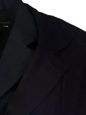 Comme Des Garçons Layered Pearl-button Coat