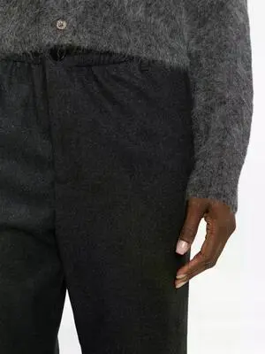 Closed Elasticated-waistband Trousers