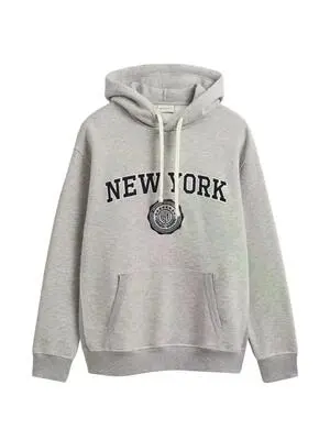 Gant Logo-patch Drawstring Hoodie