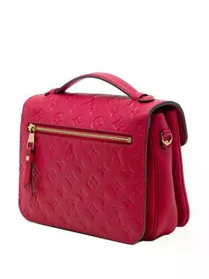 LOUIS VUITTON 2019 Monogram Empreinte Pochette Metis Satchel