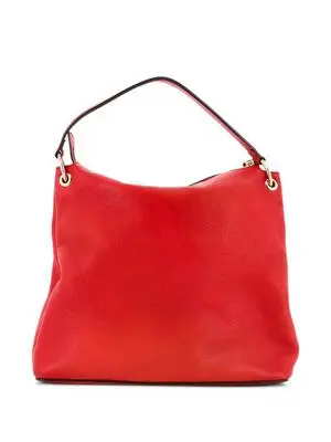 Gucci Soho Convertible Leather Large Hobo Bag - Red