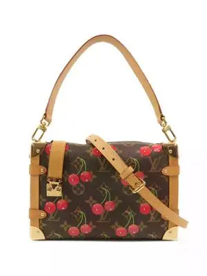 LOUIS VUITTON X Murakami Monogram Cherry Side Trunk Shoulder Bag