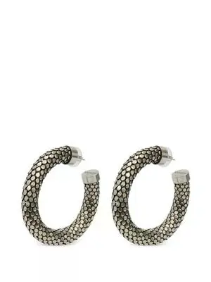 Isabel Marant Étoile Gaia Mesh-effect Hoop Earrings