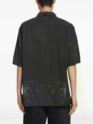 Our Legacy Every Floral-embroidered Shirt