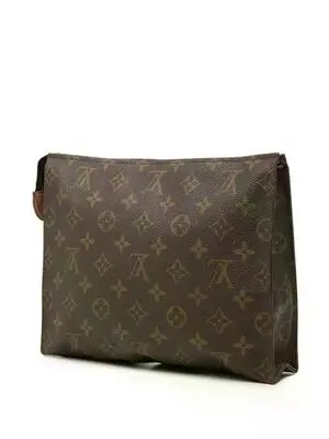 LOUIS VUITTON 1984 Monogram Toiletry Pouch 26 Clutch Bag