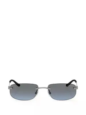 ARNETTE An3096 Rimless Oval-frame Sunglasses - Grey