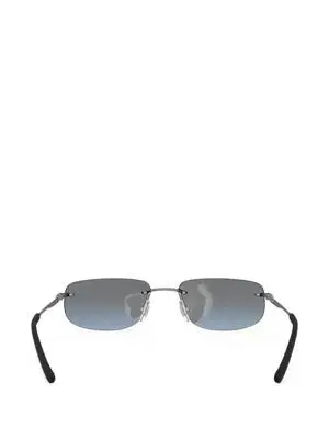 ARNETTE An3096 Rimless Oval-frame Sunglasses - Grey