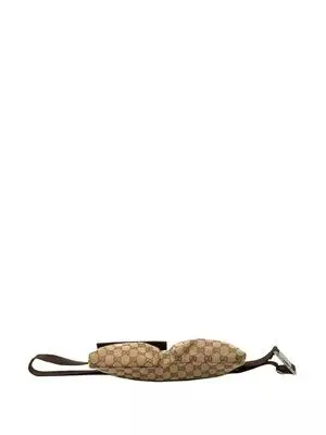 Gucci 2000-2015 Gg Canvas Double Pocket Belt Bag
