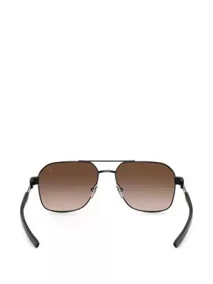 SCUDERIA FERRARI Squared-frame Sunglasses