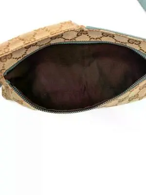 Gucci 2000-2015 Gg Canvas Web Double Pocket Belt Bag - Neutrals